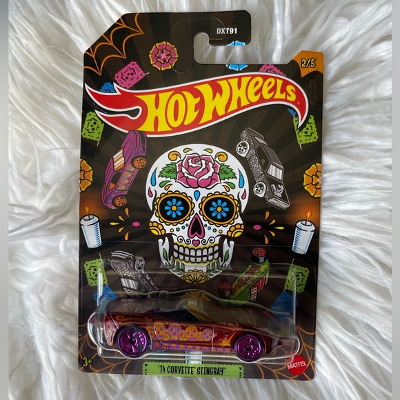 Mattel | Toys | Hot Wheels Dia De Los Muertos Diecast Car Sugar Skulls ...